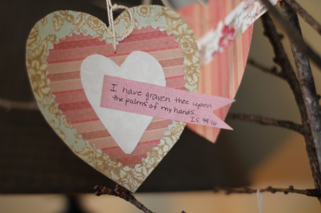 A Valentine Tree {Made Possible Because of Another Tree} - Joy-Filled Days